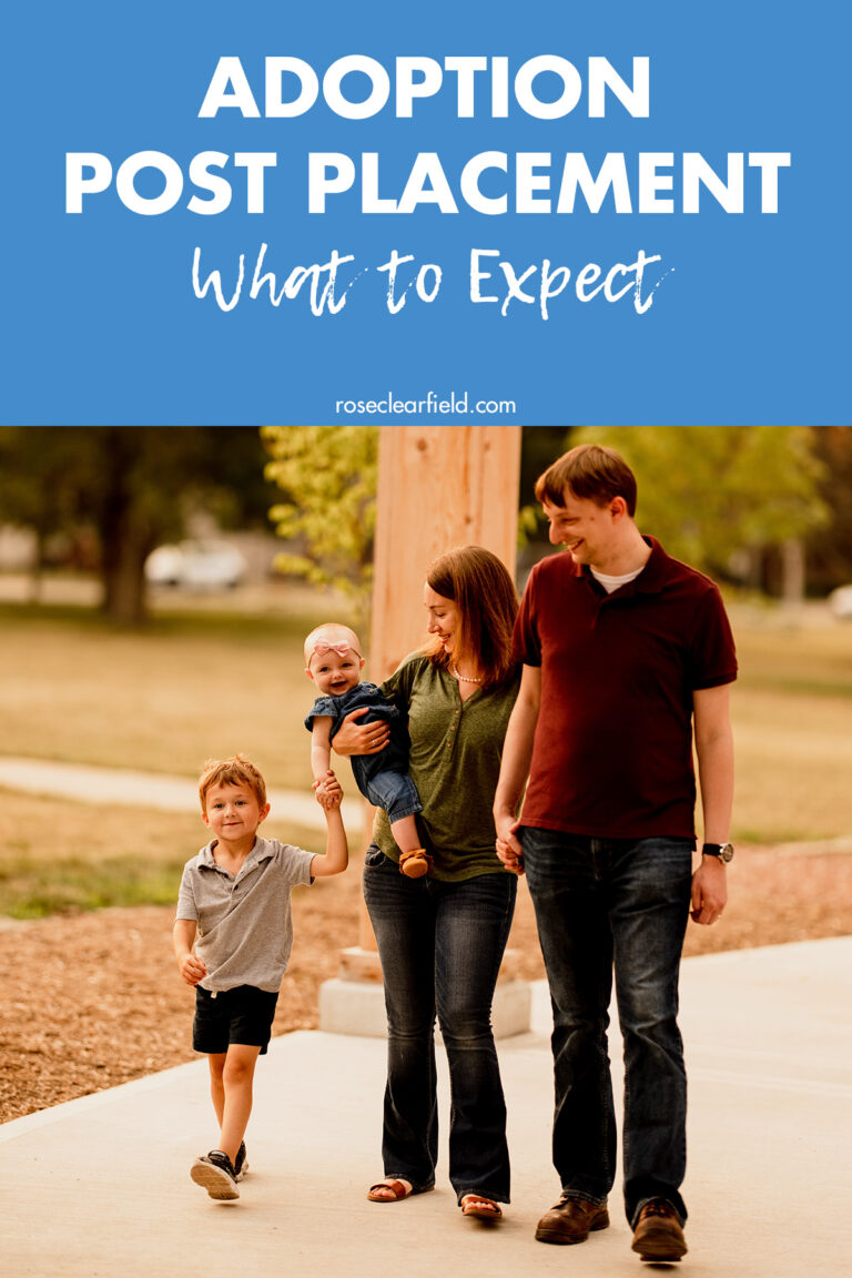 Adoption Post Placement: What to Expect • Rose Clearfield